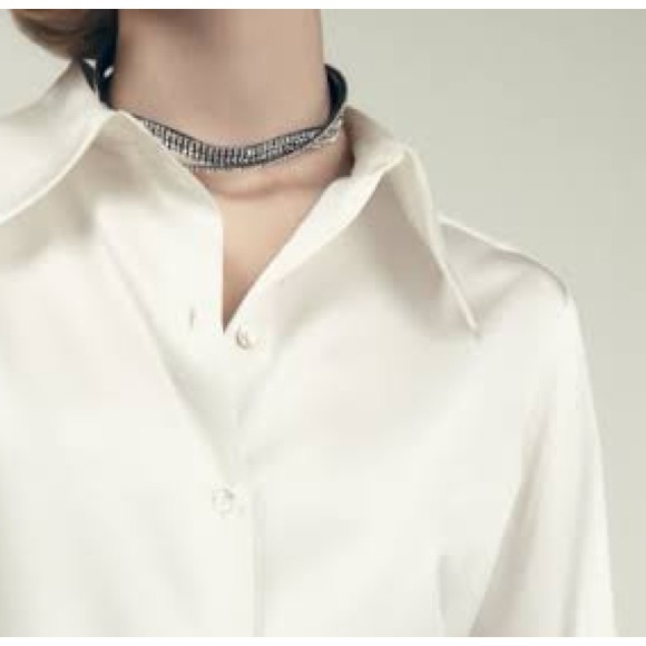 Zara | Jewelry | Nwt Zara Rhinestone Choker Necklace | Poshmark